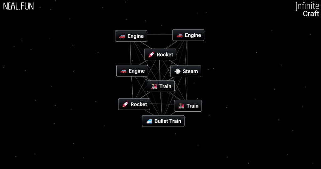 How to Make Bullet Train in Infinite Craft? - Infinite Crafts