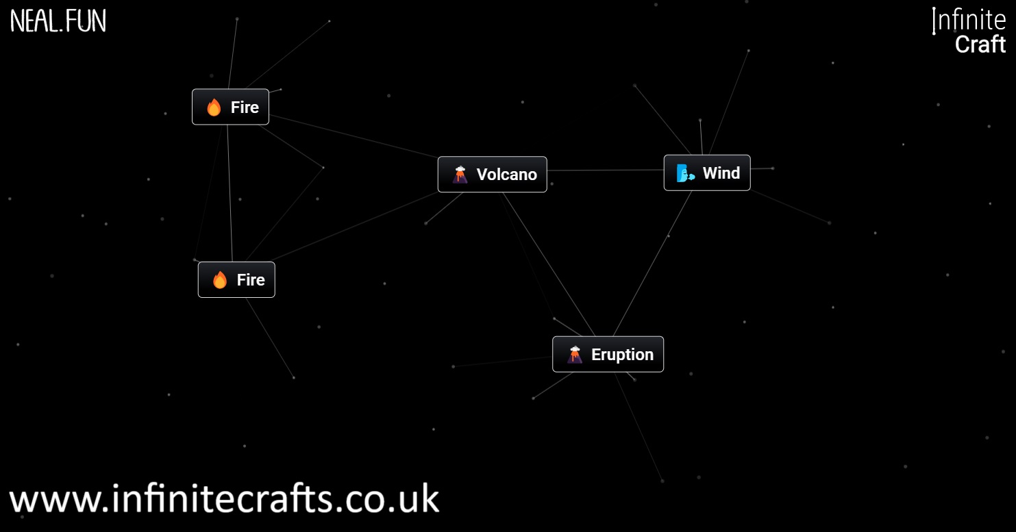 How to Make Eruption in Infinite Craft? - Infinite Crafts