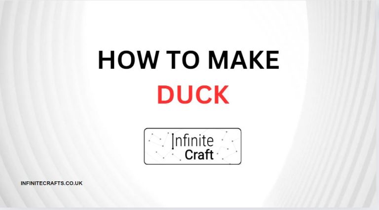 How to Make Duck in Infinite Craft? - Infinite Crafts