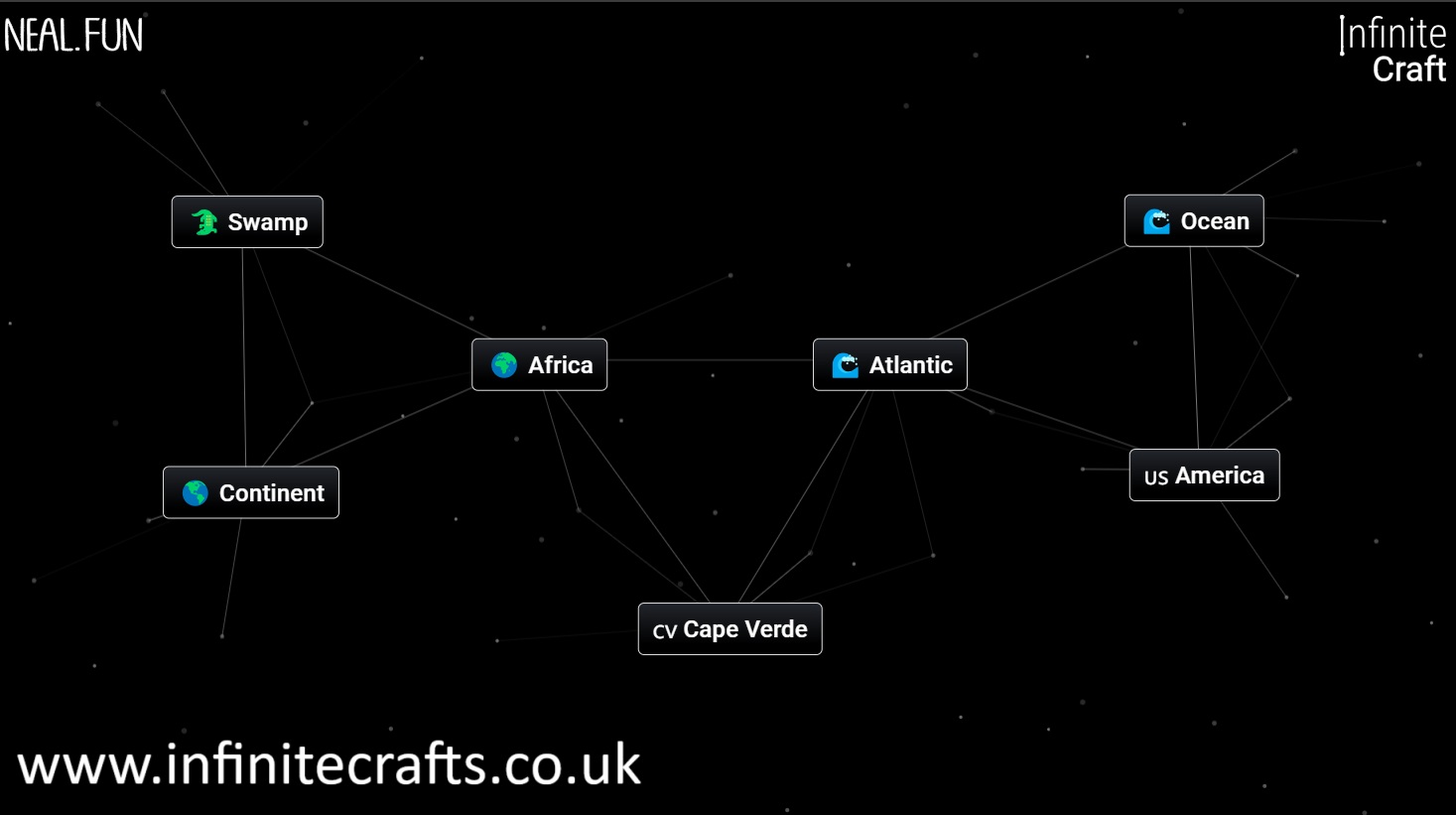 How to Make Cape Varde in Infinite Craft? - Infinite Crafts