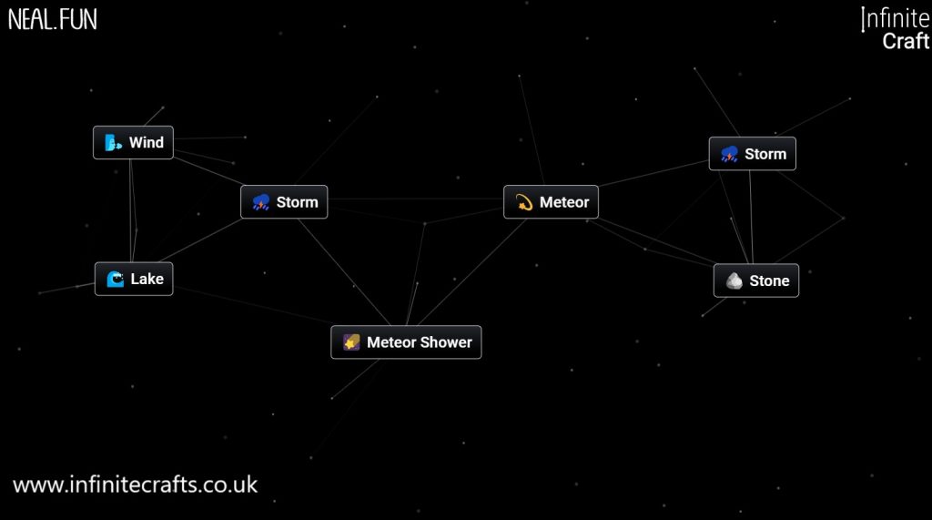 How to Make Meteor Shower in Infinite Craft? - Infinite Crafts