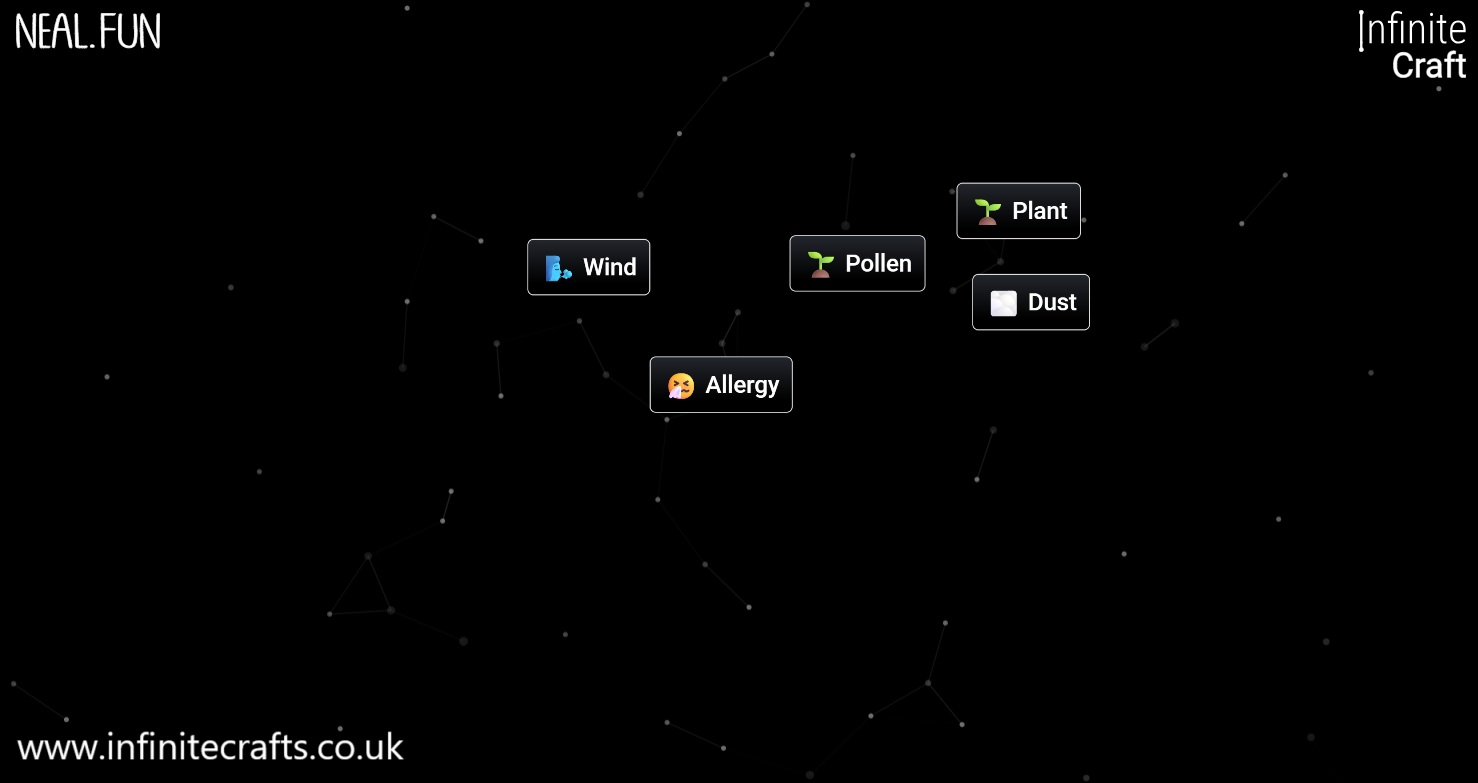 How to Make Allergy in Infinite Craft? - Infinite Crafts