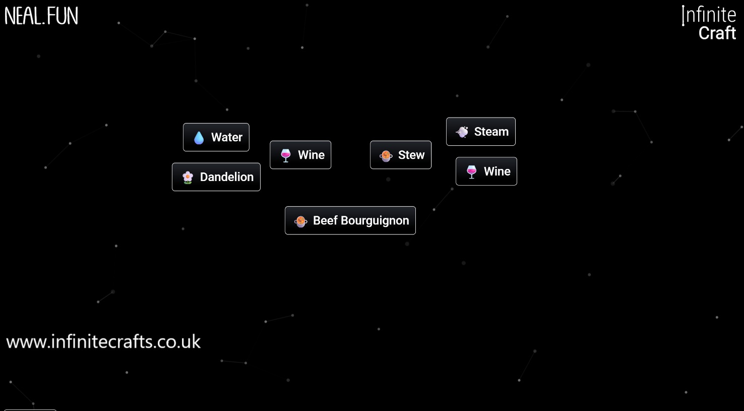 How to Make Beef Bourguignon in Infinite Craft? - Infinite Crafts